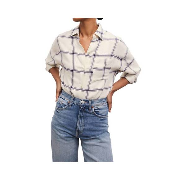 Z Supply | Tops | New Z Supply River Plaid Button Down Shirt In Inca | Poshmark